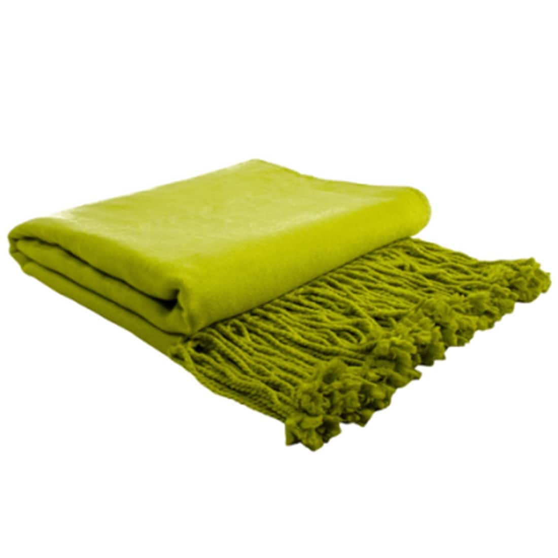 lime green blankets