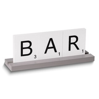 Curata Bar Removable Wood Letter Tiles Table Top D‚cor - Bed Bath ...