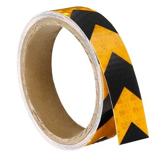 Reflective Tape, 1 Roll 10 Ft x 1-inch Safety Tape Reflector, Arrow ...