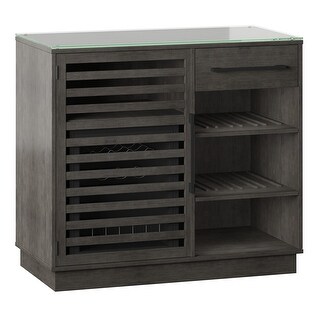 Bar Cabinet with Compressor Cooler and Reversible Shelves - Bed Bath ...