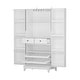 Multifunctional Kitchen Cabinetand Wine Cabinet Wine Glass Rack Pantry ...