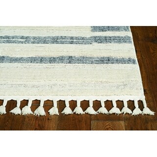 144" X 180" Ivory Grey Polyester Rug - 3'6" - Bed Bath & Beyond - 39597044
