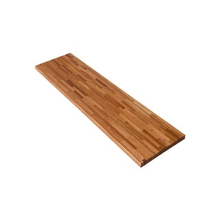 Forever Joint Red Oak 1.5" x 26" x 72" Butcher Block Workbench Top ...
