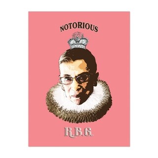 Ruth Bader Ginsburg Notorious R B G Illustrations Art Print/Poster ...