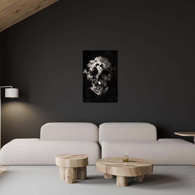 Spring Skull Print On Acrylic Glass by Ali Gulec - Overstock - 37556065