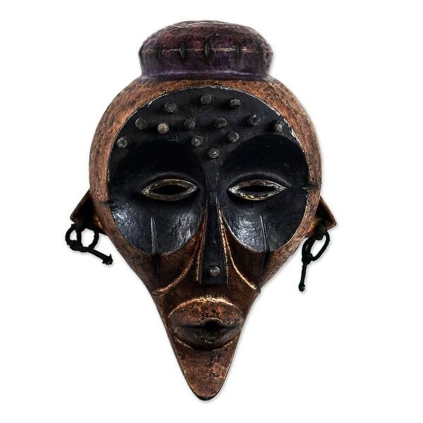 Novica Handmade Basala African Wood Mask - Bed Bath & Beyond - 37867701
