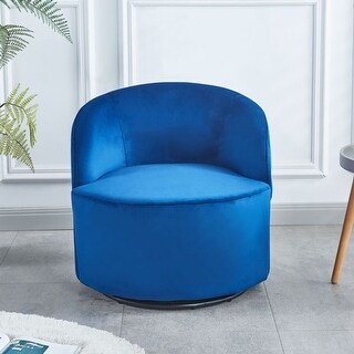 Swivel Chair Barrel Accent Sofa Chairs with Silent Rotating Base - Bed ...