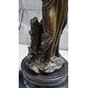Female Water Bearer Greek Roman Woman Carrying Jug Bronze Sculpture ...