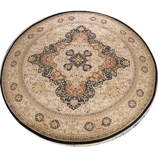 Vegetable Dye Royal-Tabriz Oriental Area Rug Wool Hand-knotted Carpet ...