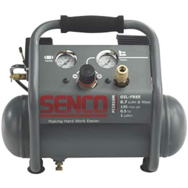 Senco PC1010N Air Compressor With Control Panel, 1 Gallon, 0.5 Hp - Bed ...