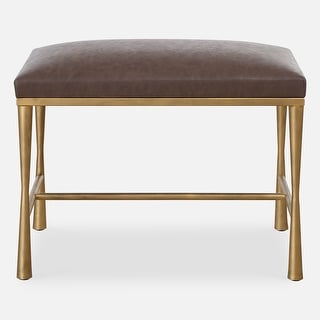Uttermost Reform Gold Small Bench - Bed Bath & Beyond - 42483534