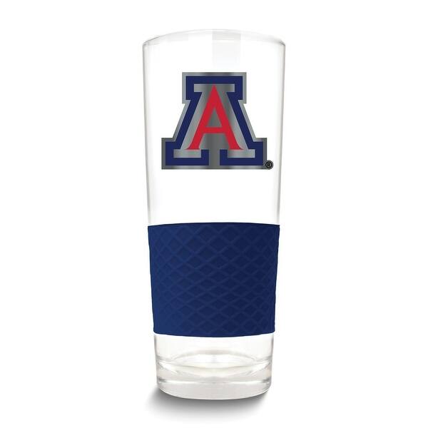 Collegiate University of Arizona Score 22 Oz. Pint Glass with Silicone ...