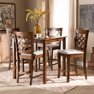 Nisa Modern and Contemporary 5-Piece Pub Set - Bed Bath & Beyond - 32760606