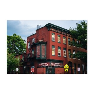 Baltimore Maryland Butchers Hill Corner Store Urban Art Print/Poster ...