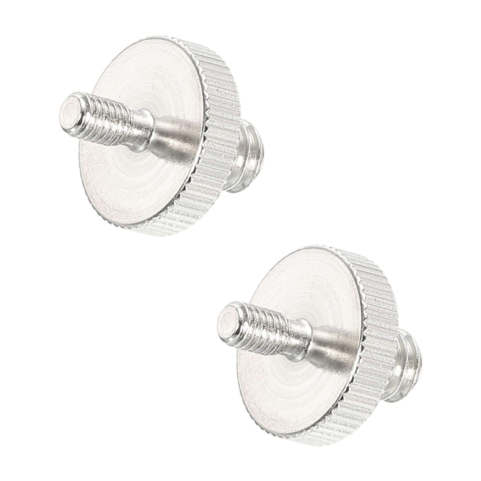 Mic Stand Adapter M4 Male to 1/4 Male Tripod Screw Double Sides Black 4 ...