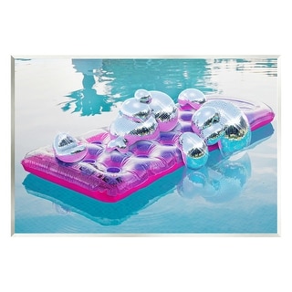 Stupell Summer Pool Disco Balls Wall Plaque Art Design By Ziwei Li ...