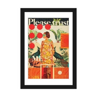 iCanvas "Please Trust Me" by Frank Moth - Bed Bath & Beyond - 37448007