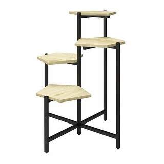 4-Tier Tamlin Plant Stand, Natural - Bed Bath & Beyond - 38186268