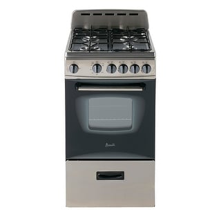 Avanti GR2013CSS 20 inch Gas Range 2.1 Cu. Ft. Oven Capacity ...
