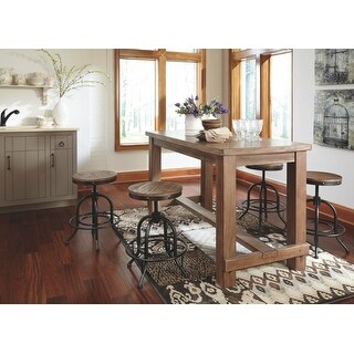 Pinnadel D542-224 and D542-13 Swivel Bar Stool Set Pinnadel Swivel ...