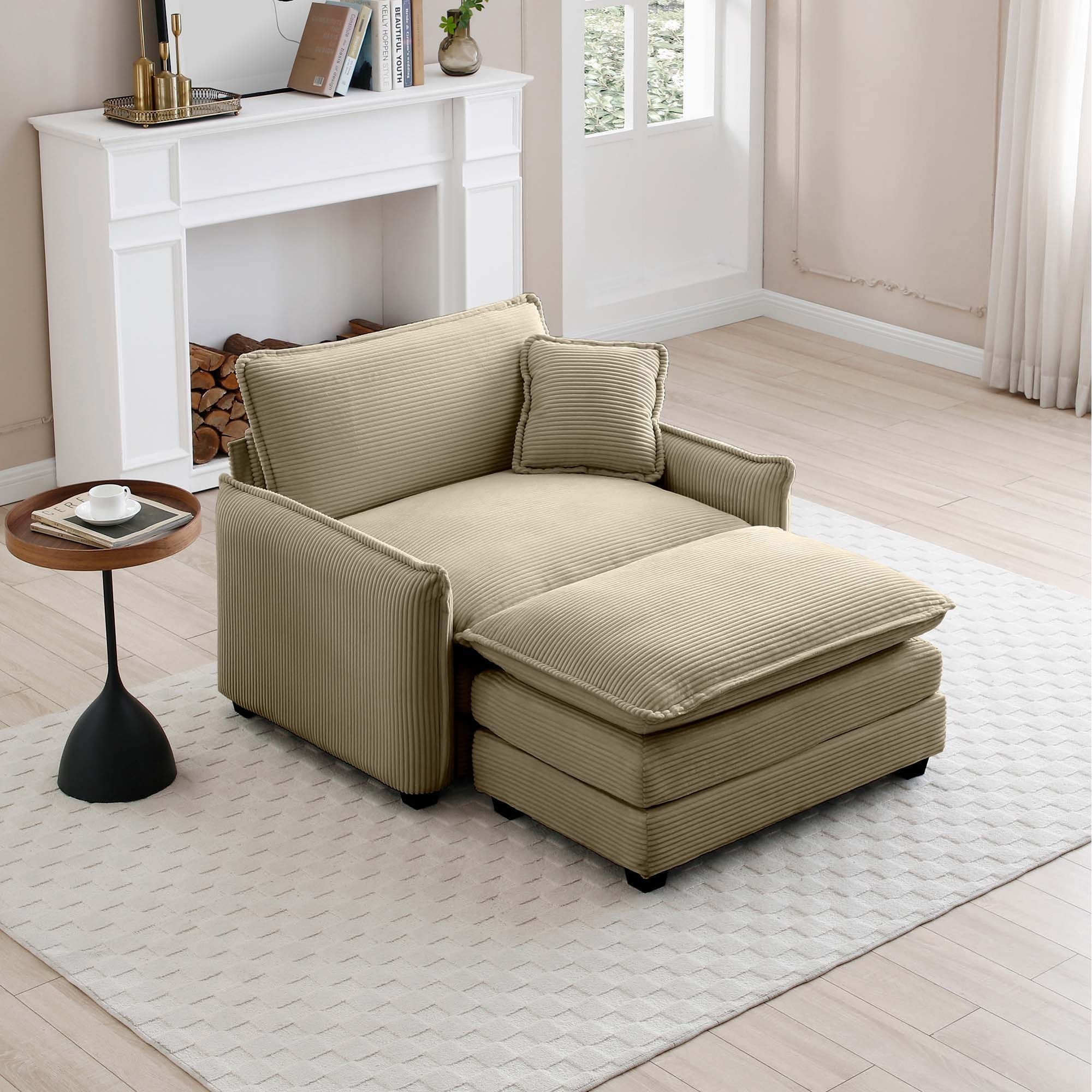 Chaise footstool store
