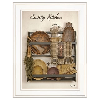 Country Kitchen 12 White Framed Print Wall Art - Bed Bath & Beyond ...