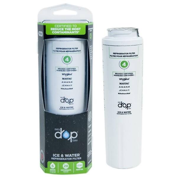 3 Pack Everydrop by Whirlpool Ice and Water Refrigerator Filter 4 ...