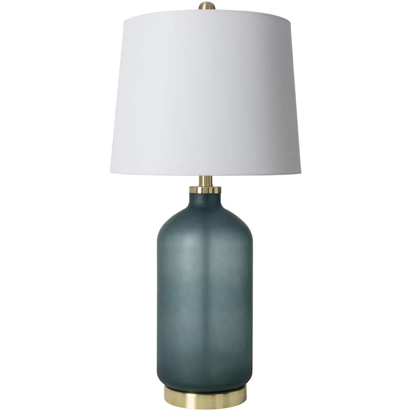 Elin Modern & Contemporary Blue Accent Table Lamp - 29"H x 14"W x 14"D ...