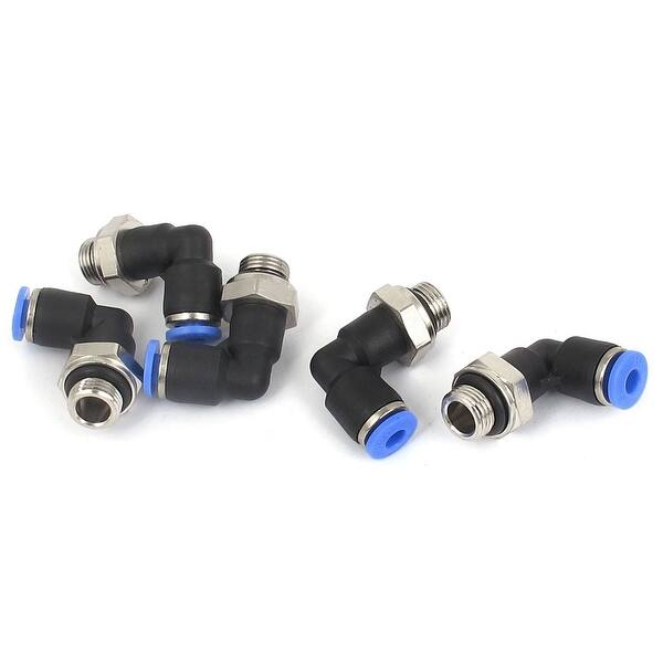5/32 Tube 1/8BSP Male Thread 2 Ways Pneumatic Air Quick Coupler ...