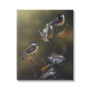 Stupell Sunlit Nature Birds Perched Canvas Wall Art by Daniel Smith ...