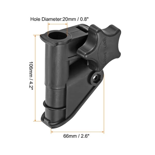 Lounge Chair Seat Latch Hinge Thickened Fixed Lock and Release, Black ...