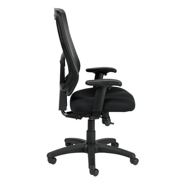 Eurotech Seating Apollo Synchro-Tilt Swivel Chair, Black, High Back - Bed Bath & Beyond - 33987242