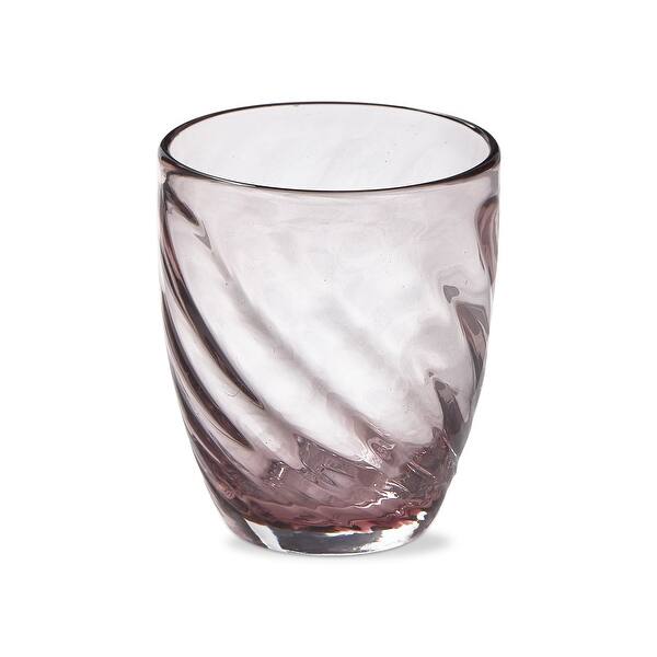 12 oz. Optic Everything Glass Solid Pink Dishwasher Safe Beverage ...