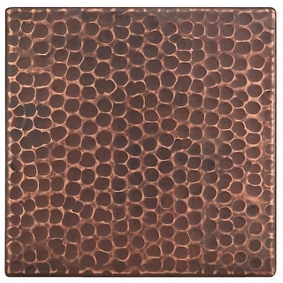 Premier Copper Products 6" Square Accent Tile- Metal Visual Sold by ...