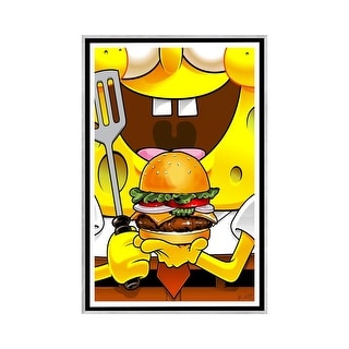 iCanvas "SpongeBob SquarePants" by Joshua Budich Framed - Bed Bath ...