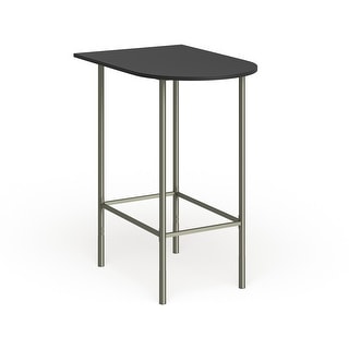Porch & Den Donore Black/ Silver Metal Bar Table - Bed Bath & Beyond ...