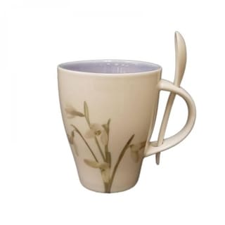 Snowdrops Mug And Spoon - Bed Bath & Beyond - 42487508