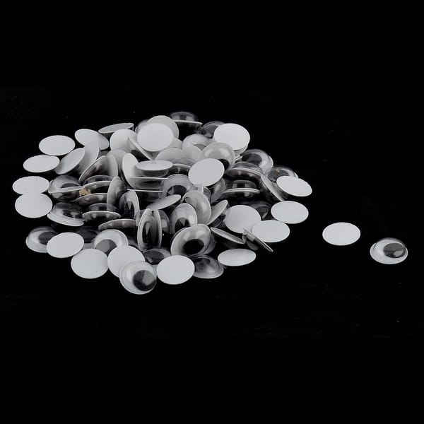 10mm Diameter Toy Plastic Eyeball Moving Eyes Scrapbook Eye Activities ...