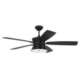 Craftmade DMK525 Dominick 52" 5 Blade Indoor Smart LED Ceiling Fan ...