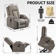 Power Lift Massage Recliner Chairs with USB, Cupholder & Heating - Bed ...