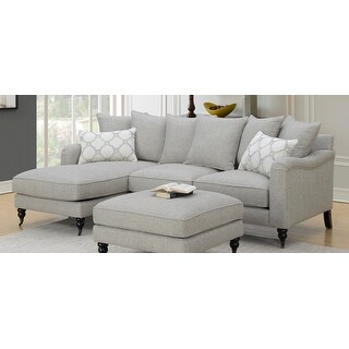Copper Grove Fakai Beige Tweed Sofa Sectional - Bed Bath & Beyond ...