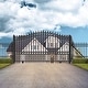 ALEKO Steel Single Sliding 18 ft Driveway Gate London Style Black - Bed ...