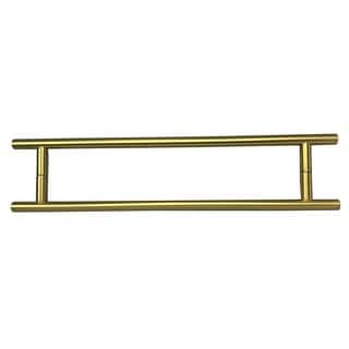 CEL 24" x 24" Stainless Steel Ladder Style Back to Back Pull Handle for ...