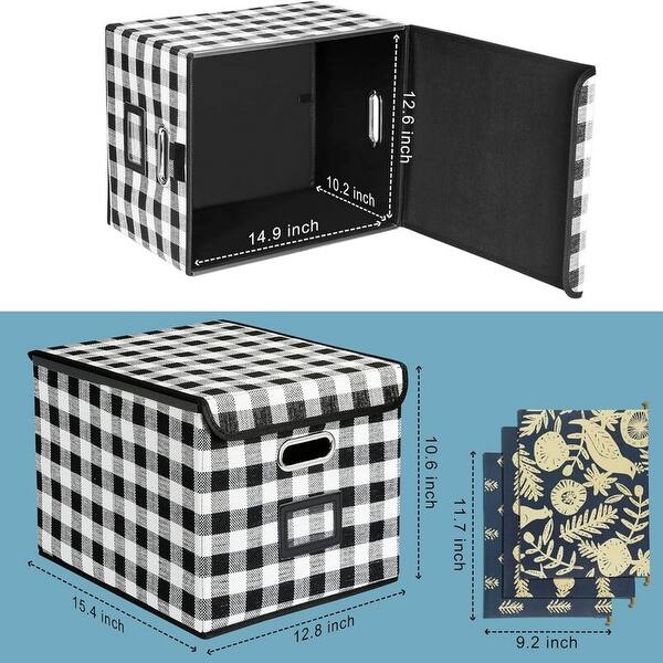 Office File Box with Lid(1Pack) - Bed Bath & Beyond - 39427022