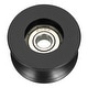 5.7mm Deep Metal V Groove Guide Bearing Pulley Rail Ball Wheel ...