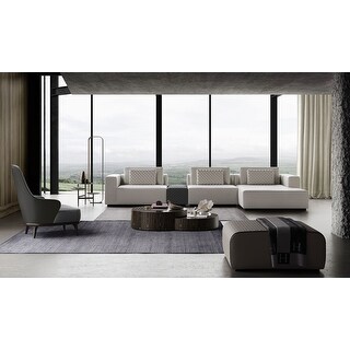 Spruce Modular Sofa Set 18 in Chalk Fabric - Bed Bath & Beyond - 35894937