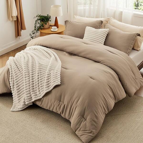 5 Pieces Lightweight Comforter Sets - Bed Bath & Beyond - 41519466