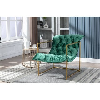 Modern Accent Chair with Open Metal Frame - Bed Bath & Beyond - 37979140
