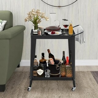 Metal Frame Bar Cart - Bed Bath & Beyond - 38413966