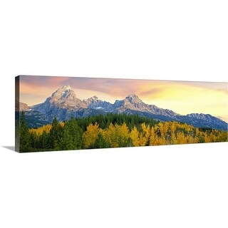 "Sunrise over Teton Range, Taggart Lake Trail, Grand Teton National ...